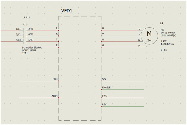 Quick VFD With Black Box Symbols - SOLIDWORKS Electrical - Computer ...