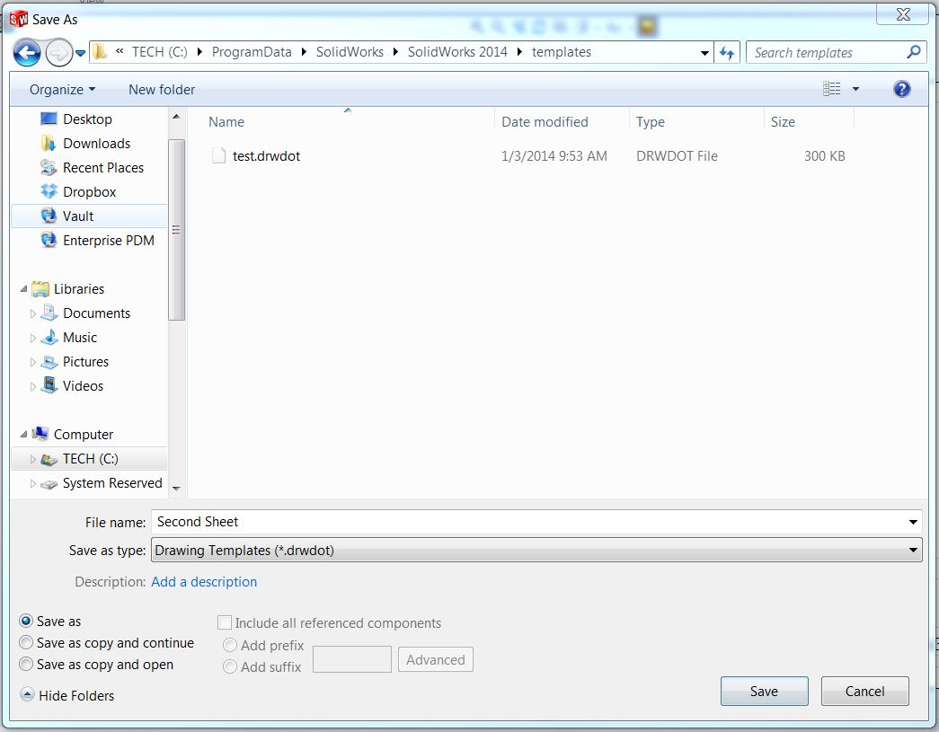 SolidWorks: Changing the Title Block for New Sheets - Computer Aided ...
