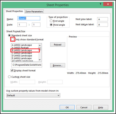 Difference Between Sheet Formats & Drawing Templates | SOLIDWORKS