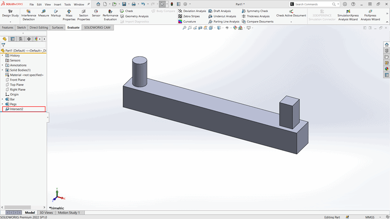 Combine vs Intersect in SOLIDWORKS - Computer Aided Technology