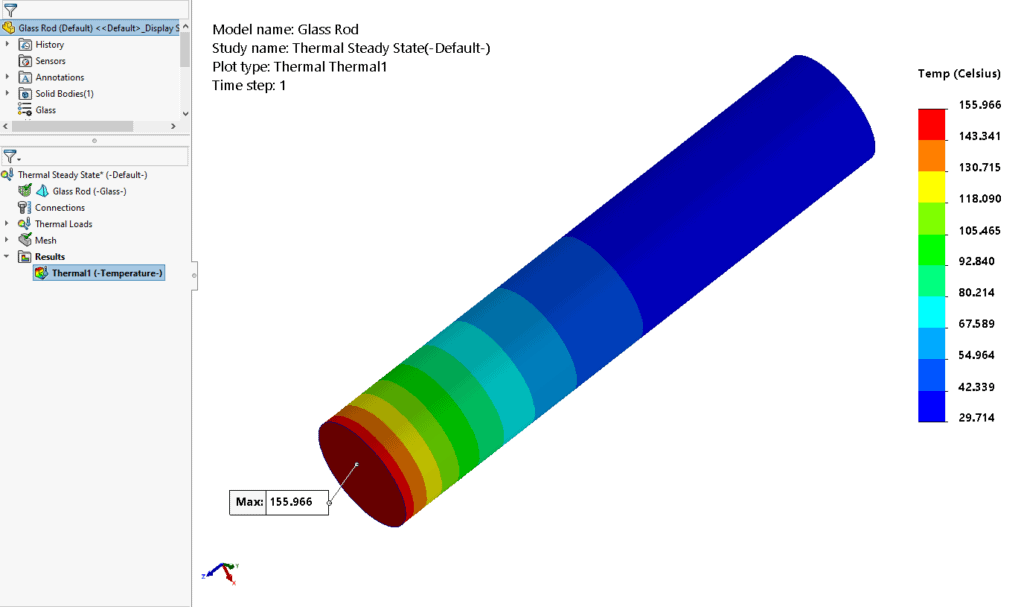 SOLIDWORKS Simulation: Maximum Recommended Time Step for a Transient ...
