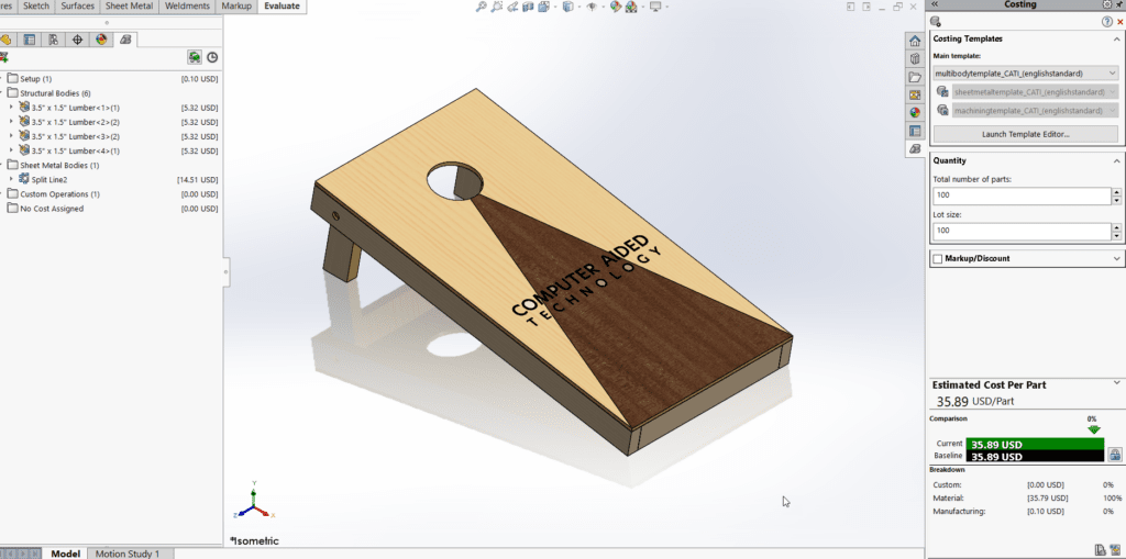 A Sensible CAD Workflow