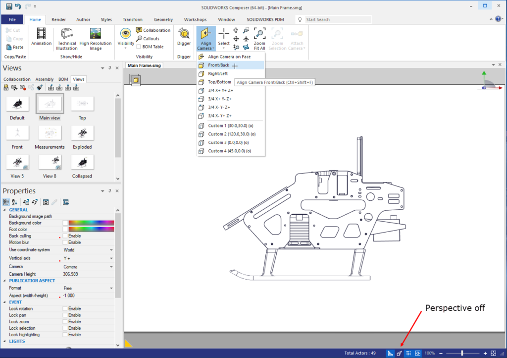 Emulating Drawings in SOLIDWORKS Composer?