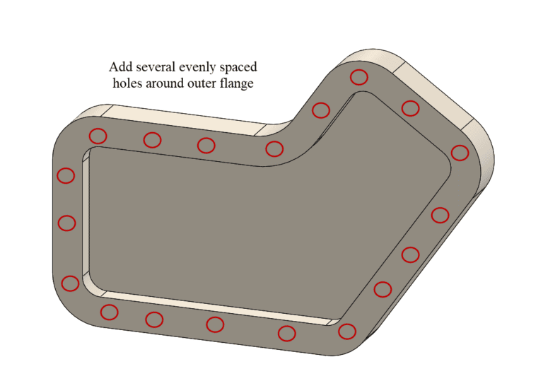 SOLIDWORKS: Hole Pattern Spacing With Equations