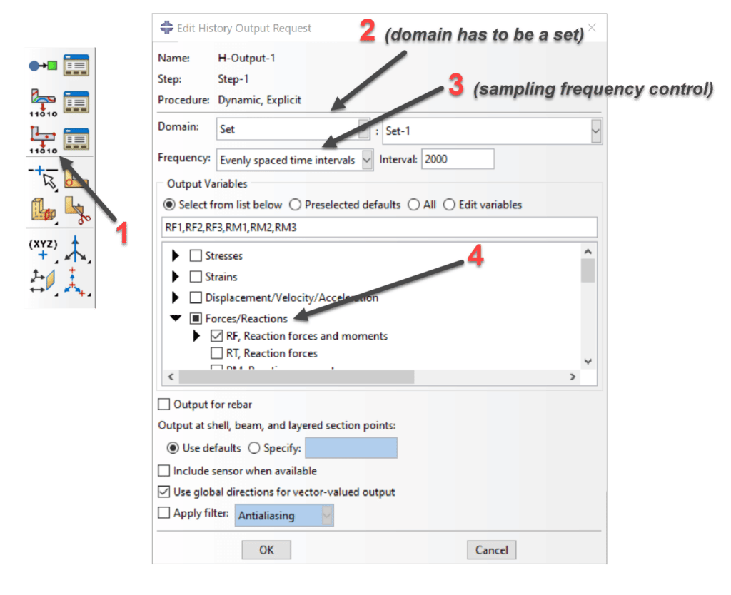 Properly Requesting Reaction Forces In Abaqus Computer Aided Technology
