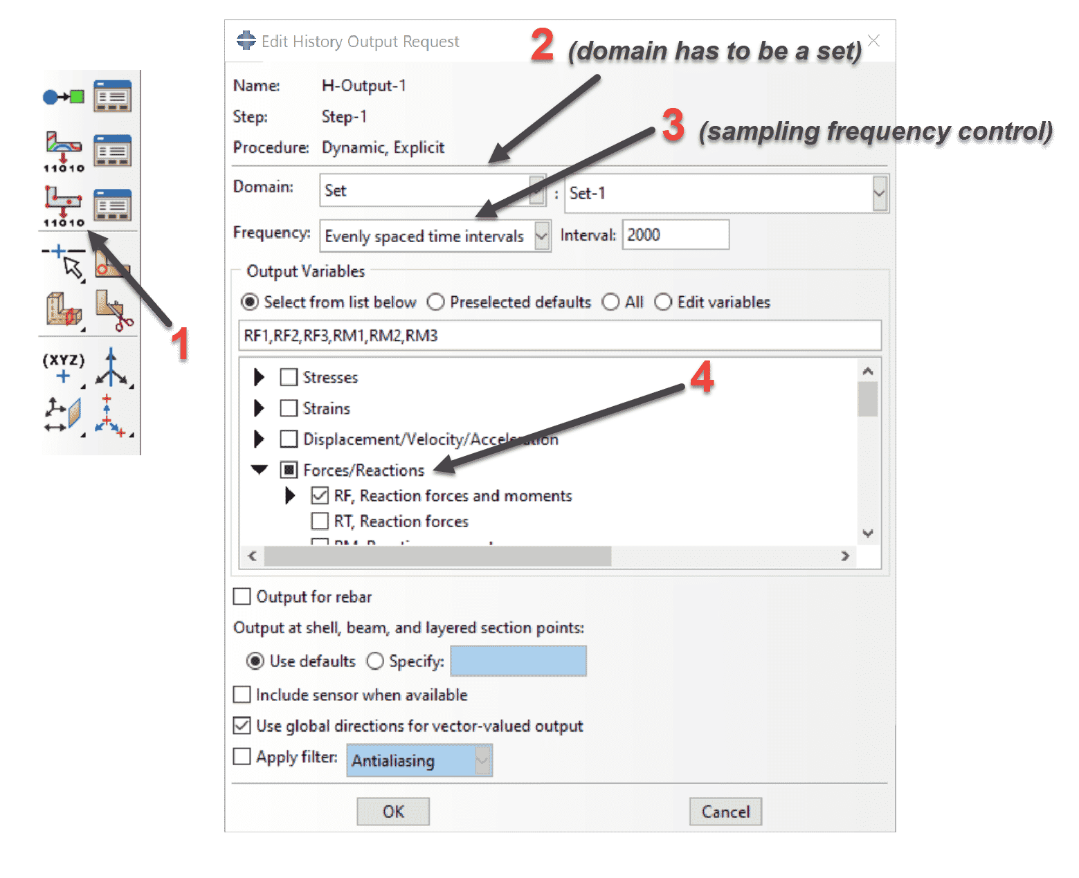Properly Requesting Reaction Forces in Abaqus - Computer Aided Technology