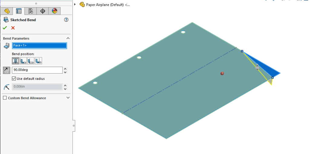 SOLIDWORKS Design Challenge: Making a Paper Airplane - Computer Aided ...