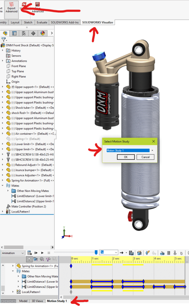 Animating Flexible Components in SOLIDWORKS Visualize Professional ...