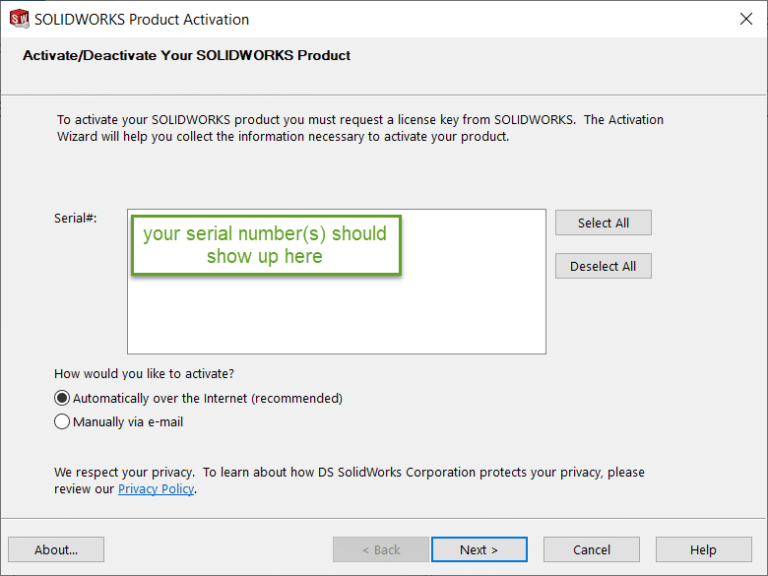 Installing or Upgrading the SolidNetWork License Manager for SOLIDWORKS ...